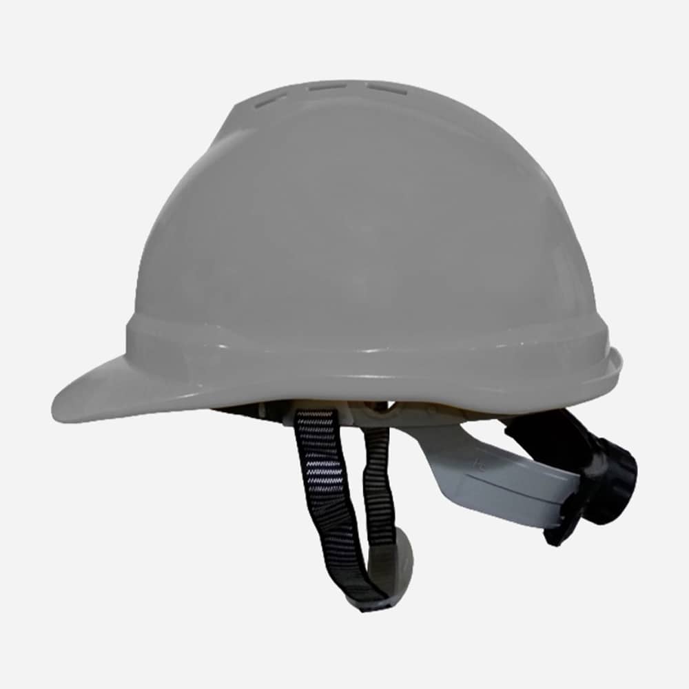 Ventilated HDPE Safety Helmet – Wheel Ratchet - Spartan Guard